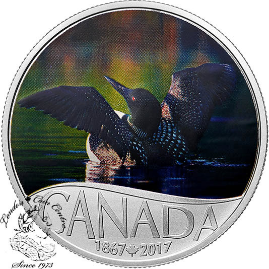 Canada: 2018 $10 Common Loon: Beauty and Grace Fine Silver Coin ...