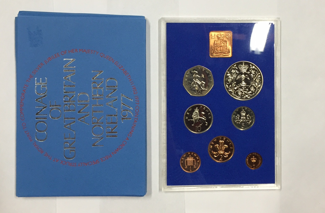 Great Britain: 1977 The Decimal Coinage of Great Britain and Northern ...