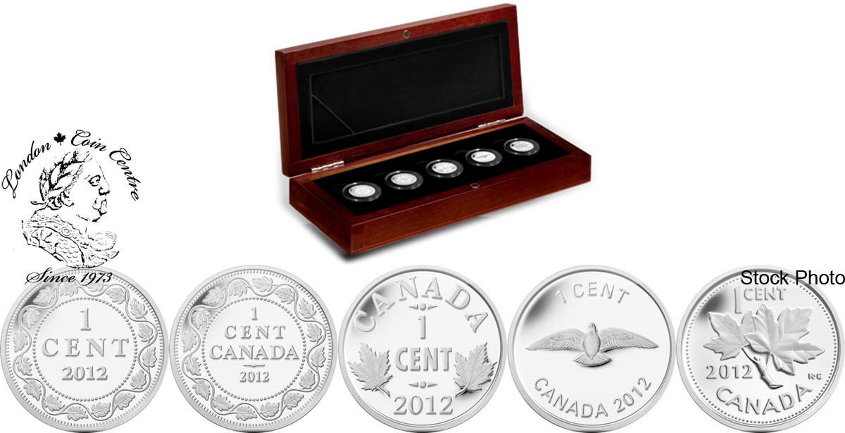 Canada: 2012 Farewell to the Penny Silver Coin Set - London Coin Centre ...