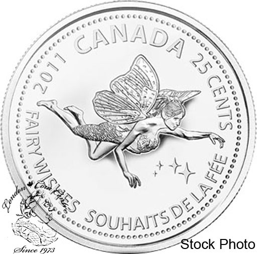 Canada: 2011 Tooth Fairy Gift Card - Fairy Quarter - London Coin Centre ...