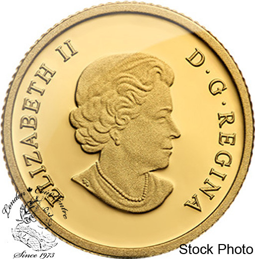 Canada: 2014 $5 The Moose 1/10 oz Pure Gold Coin - London Coin Centre Inc.