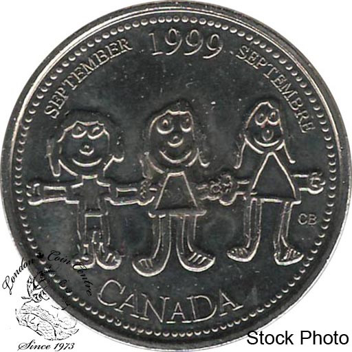 Canada: 1999 25 Cent September Proof Like - London Coin Centre Inc.