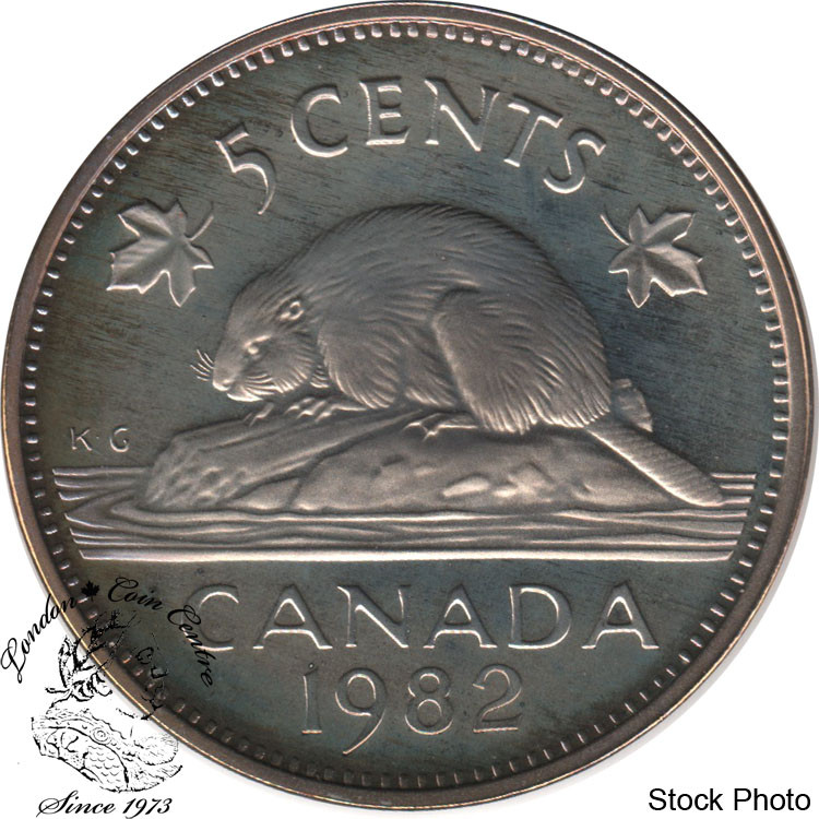 Canada: 1982 5 Cent Proof - London Coin Centre Inc.
