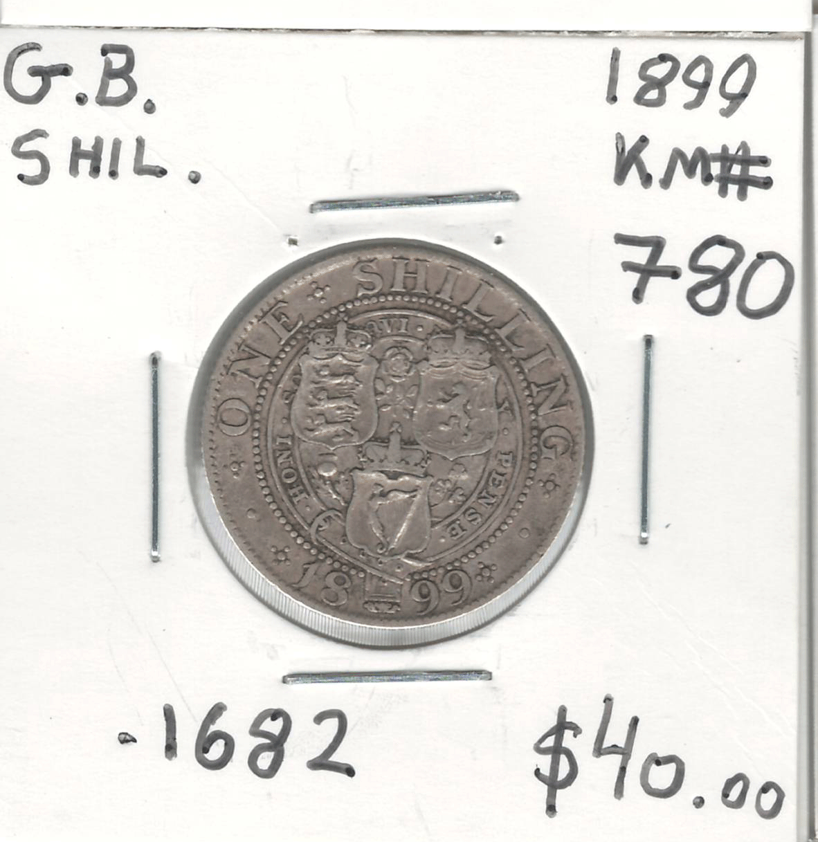Great Britain: 1899 Shilling - London Coin Centre Inc.