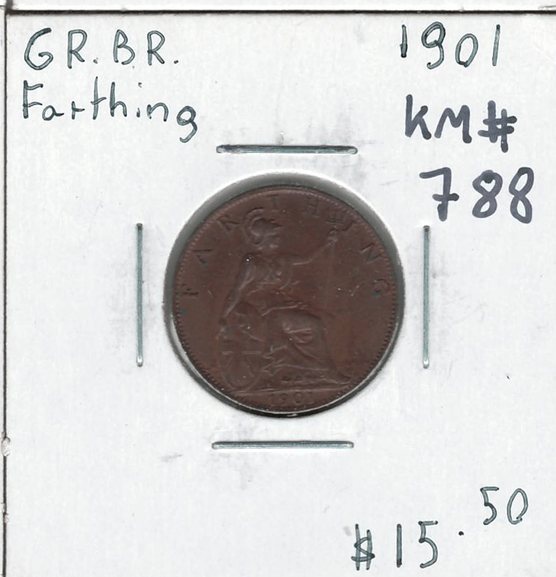 Great Britain: 1901 Farthing - London Coin Centre Inc.