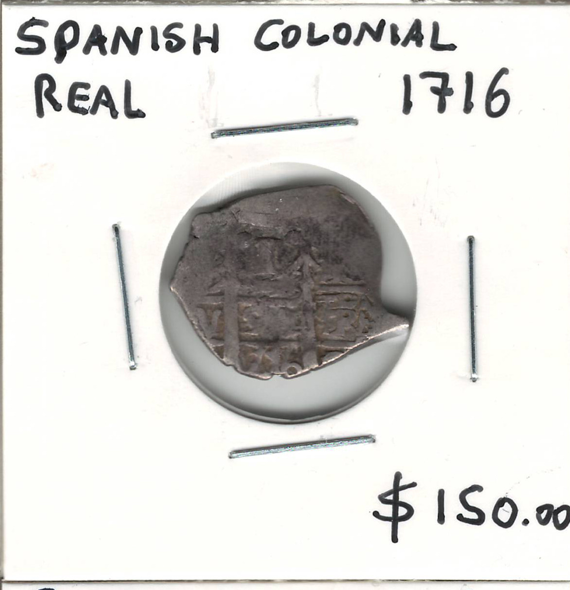 Spanish Colonial: 1716 Real - London Coin Centre Inc.