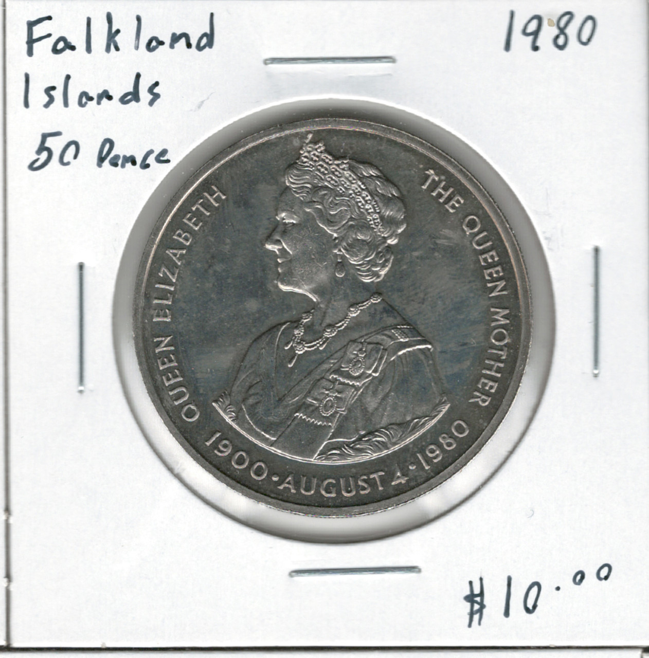Falkland Islands: 1980 50 Pence - London Coin Centre Inc.