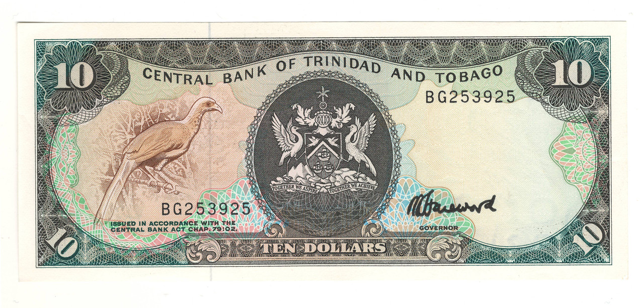 Trinidad and Tobago: 1985 10 Dollars - London Coin Centre Inc.
