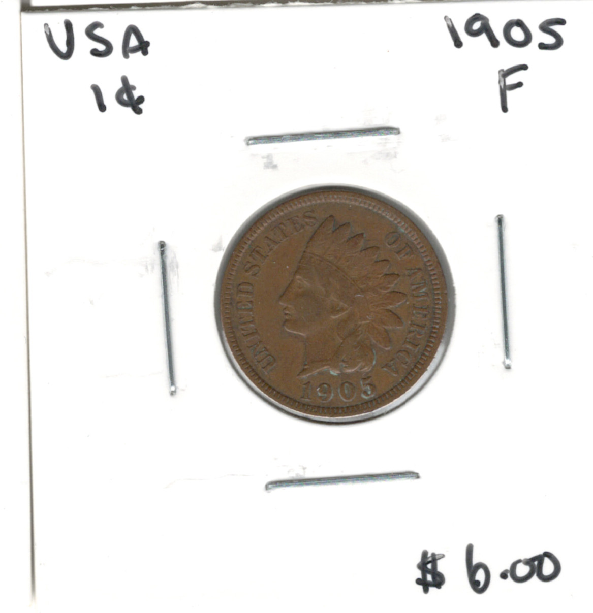 United States: 1905 1 Cent F12 - London Coin Centre Inc.