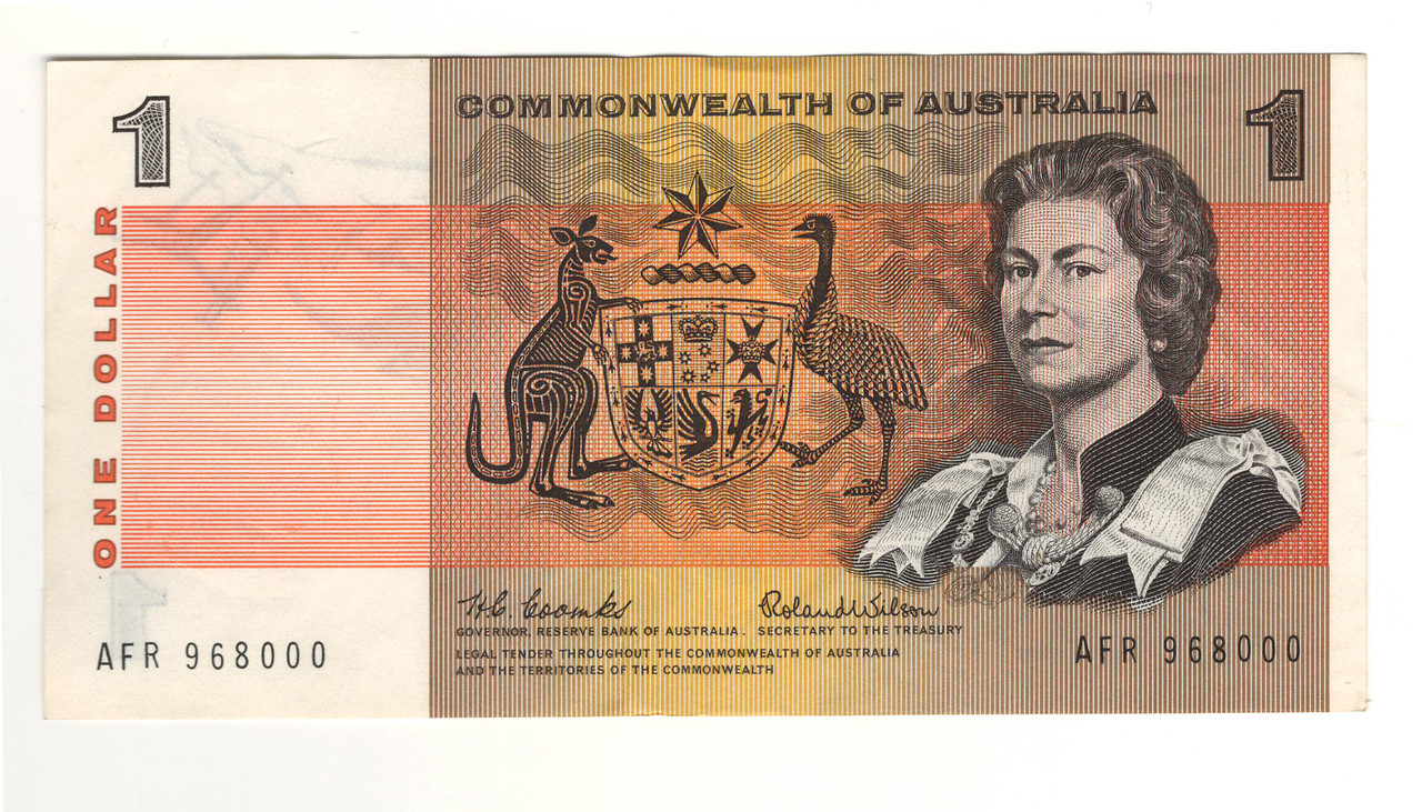 Australia: 1966 One Dollar Banknote - London Coin Centre Inc.