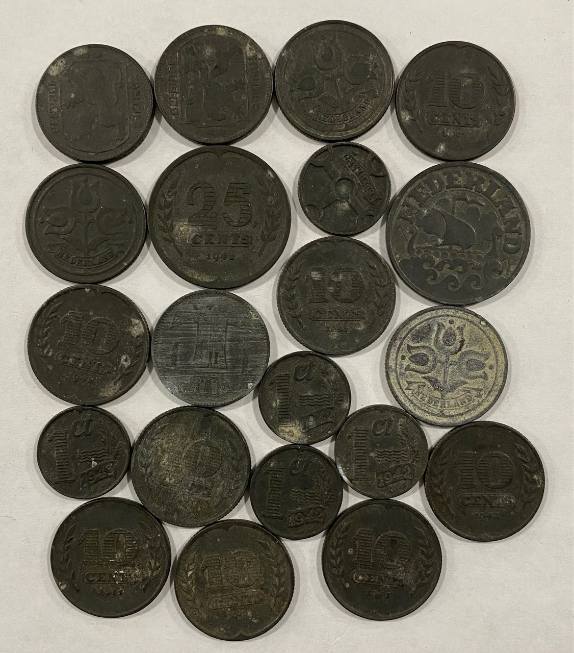 Netherlands: 1940s Coin Lot - London Coin Centre Inc.