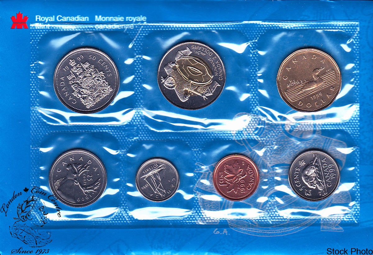 Canada: 1999 Nunavut Mule Proof Like / Uncirculated Coin Set - London ...