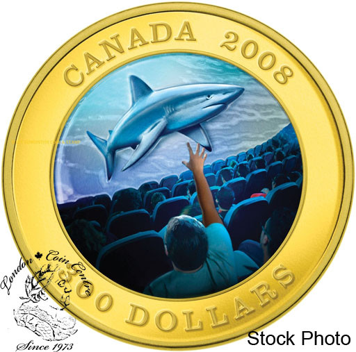 Canada: 2008 $300 Canadian Achievement - IMAX 14k Gold Coin - London ...