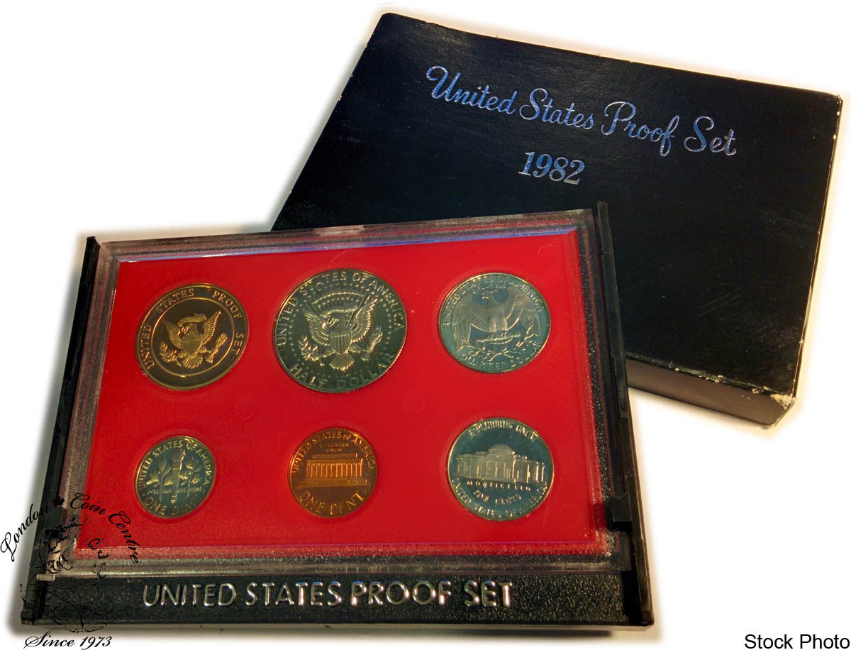 United States: 1982 Proof Coin Set - London Coin Centre Inc.