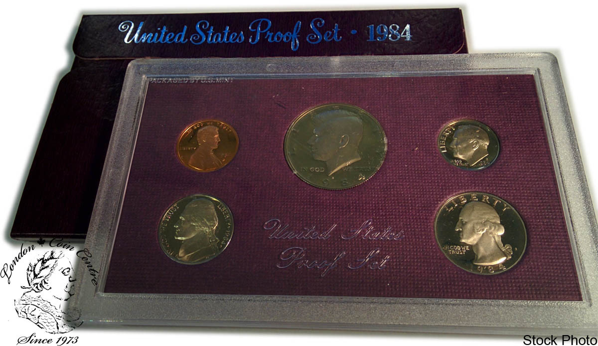 United States: 1984 Proof Coin Set - London Coin Centre Inc.