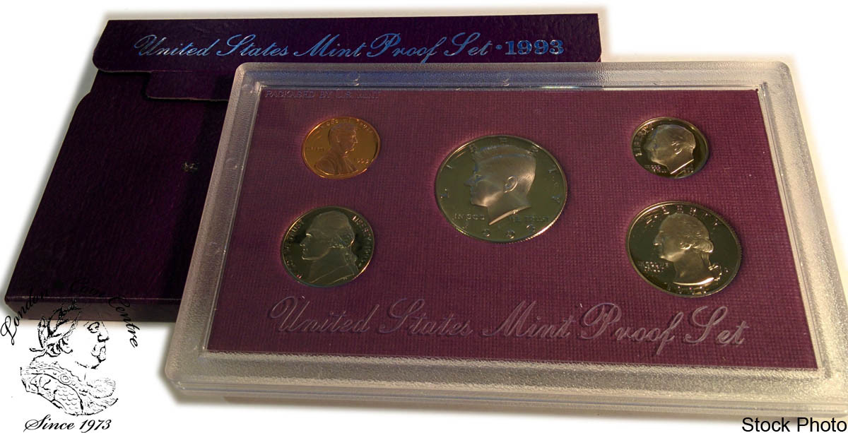 United States: 1993 Proof Coin Set - London Coin Centre Inc.