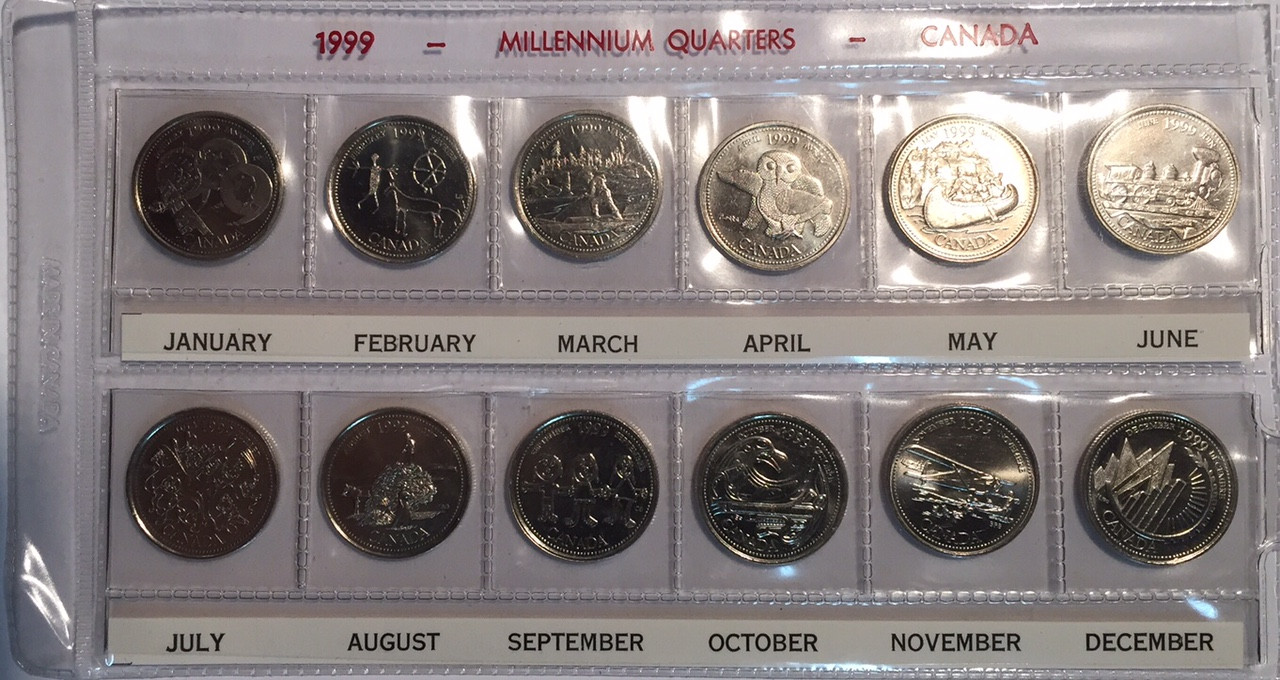 Canada: 1992 25 Cent 125 Year of Confederation Provinces Coin Set ...