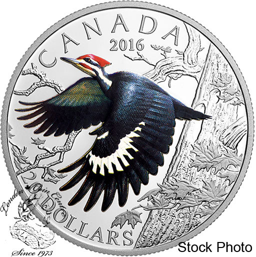 Canada: 2021 $20 Colourful Birds: Blue Jay 1 oz Pure Silver Coin ...