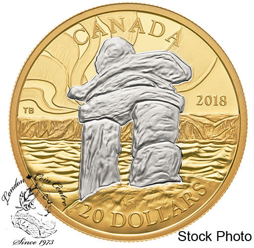 Canada: 2018 $20 Canada's Iconic Inukshuk: Guiding the Way Fine Silver ...