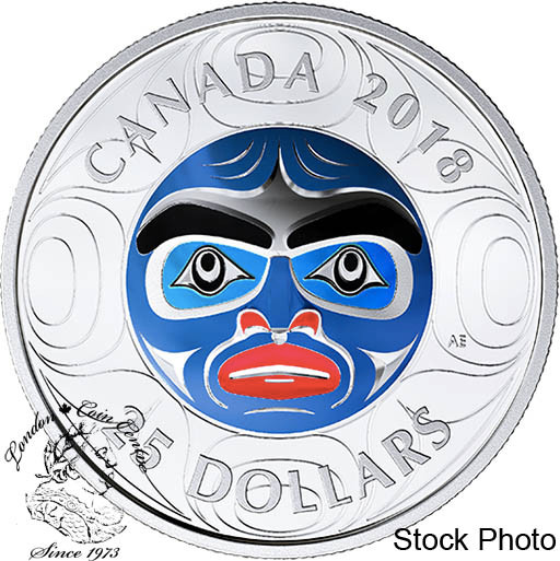 Canada: 2018 $20 Captain Canuck - 1 oz. Pure Silver Coloured Coin ...
