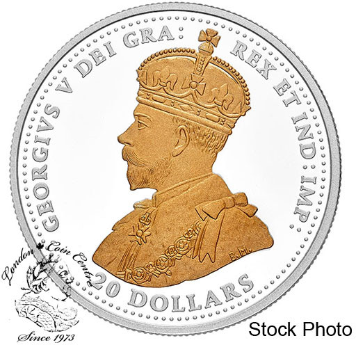 Canada: 2018 $20 A Modern Allegory: Borealia - 1 oz. Pure Silver Gold ...