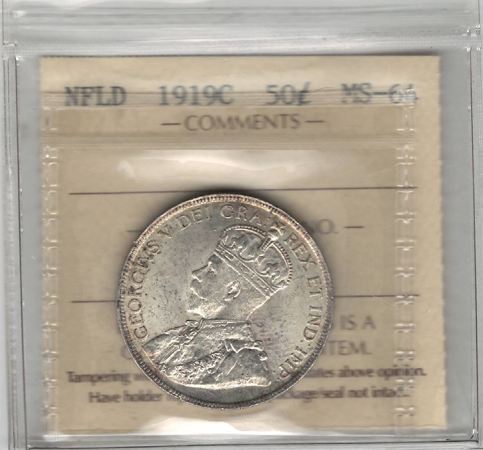 COINS - Canadian Provinces - Newfoundland - Newfoundland 50 Cents ...