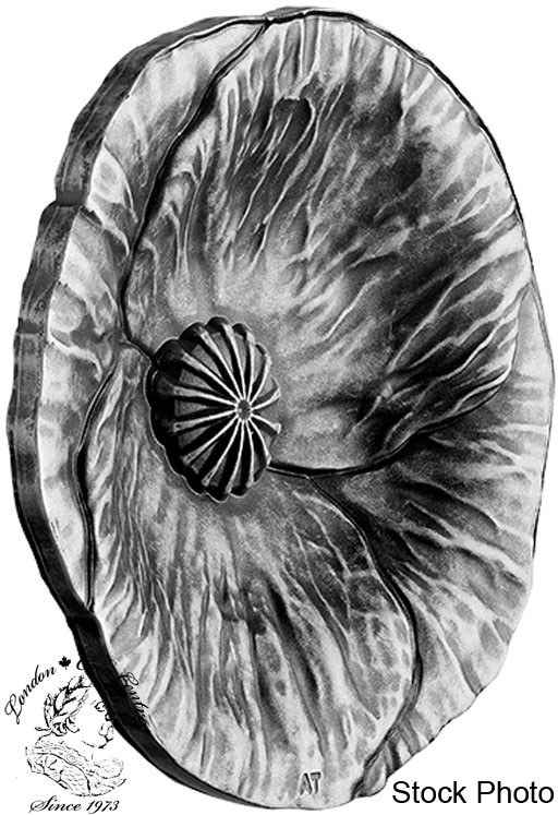 Canada: 2020 $20 Rememberance Day Poppy Shaped Pure Silver Coin ...