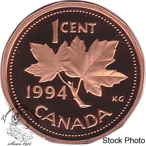 Canada 1994 1 Cent Proof Like London Coin Centre Inc Canada 1994 1 Cent Proof Like London Coin Centre Inc
