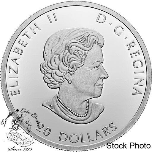 Canada: 2021 $20 Colourful Birds: Blue Jay 1 oz Pure Silver Coin ...