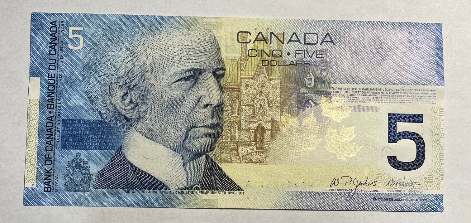 BANKNOTES - Canada - Bank of Canada - Canadian 2001 to 2006 Journey ...