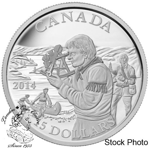 Canada: 2014 - 2015 $15 Exploring Canada - 10 Silver Coin Set - London ...