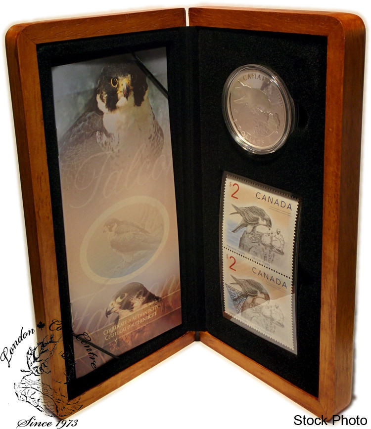Canada: 2004 $1 Limited-Edition Stamp & Coin Set. Elusive Loon - London ...