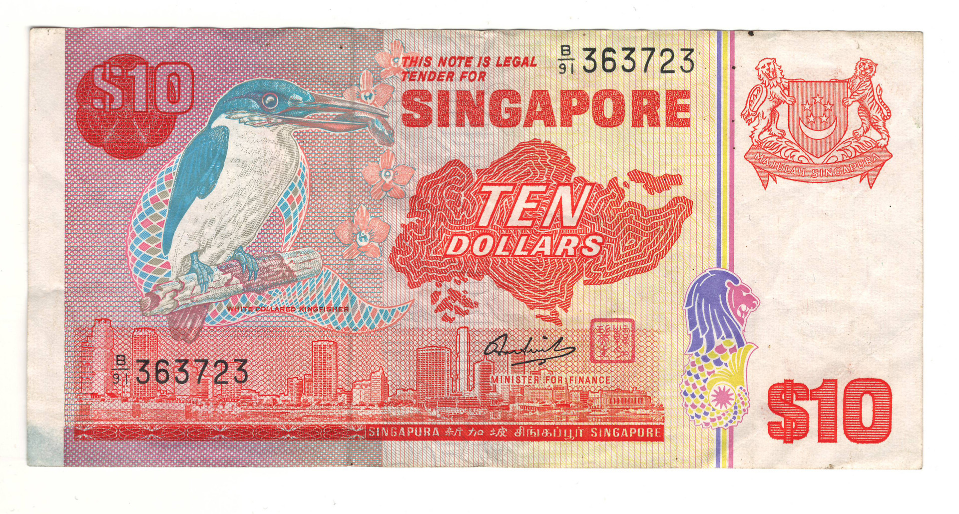 Singapore: 1980 10 Dollars - London Coin Centre Inc.