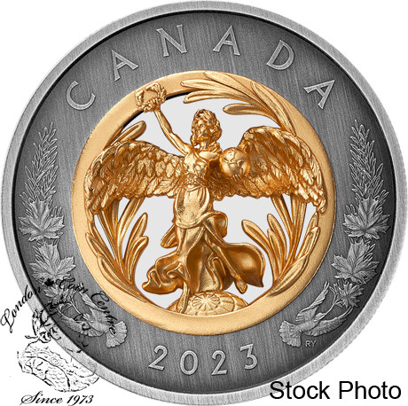 Canada: 2023 $50 Allegory of Peace Pure Silver Coin - London Coin ...