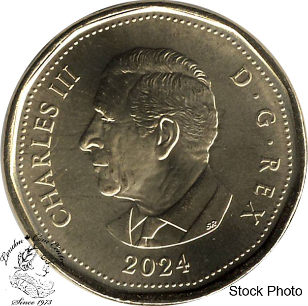 Canada: 2024 $1 Loonie BU Charles III - London Coin Centre Inc.
