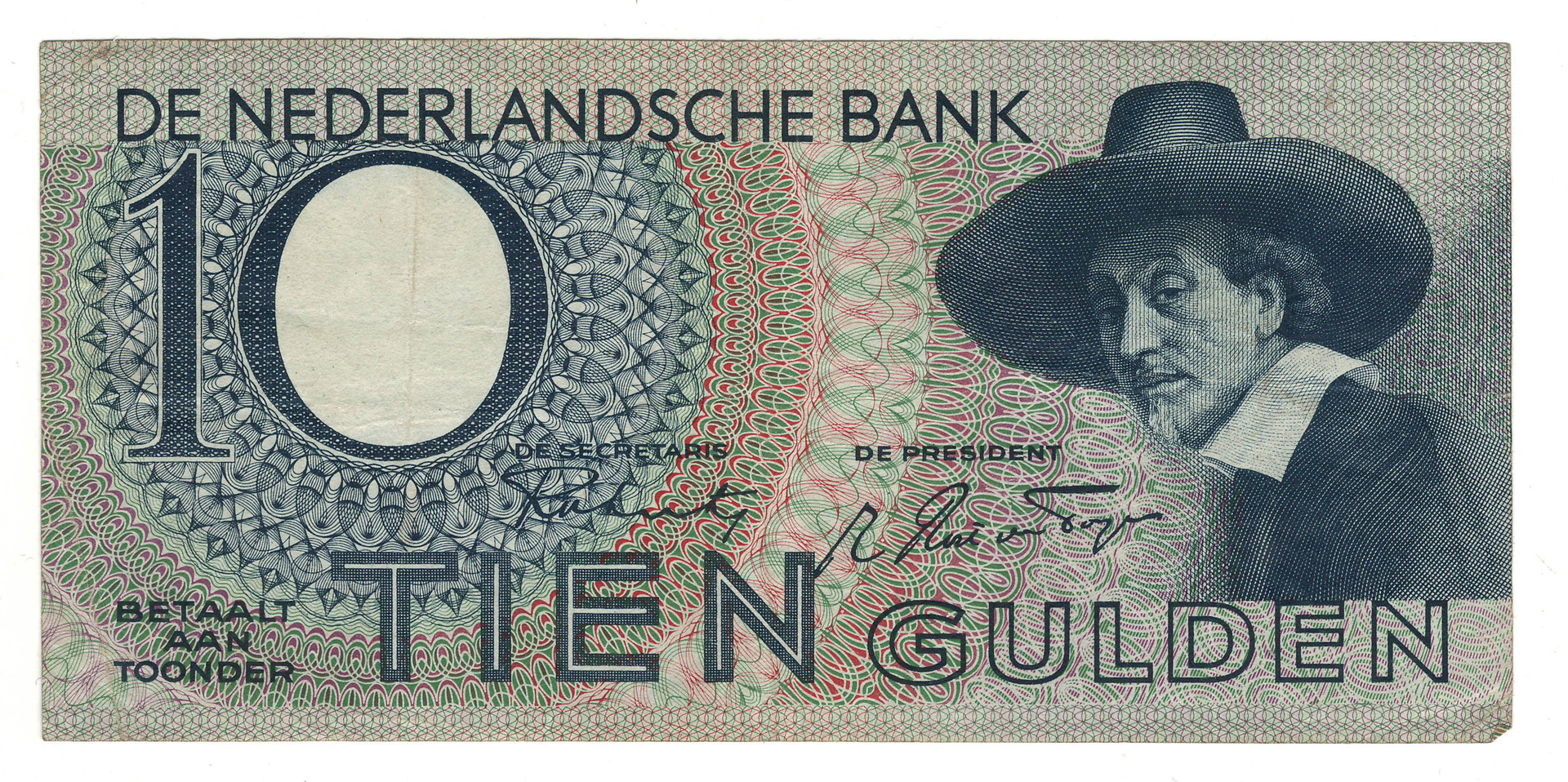 Netherlands: 1944 10 Gulden Banknote - London Coin Centre Inc.