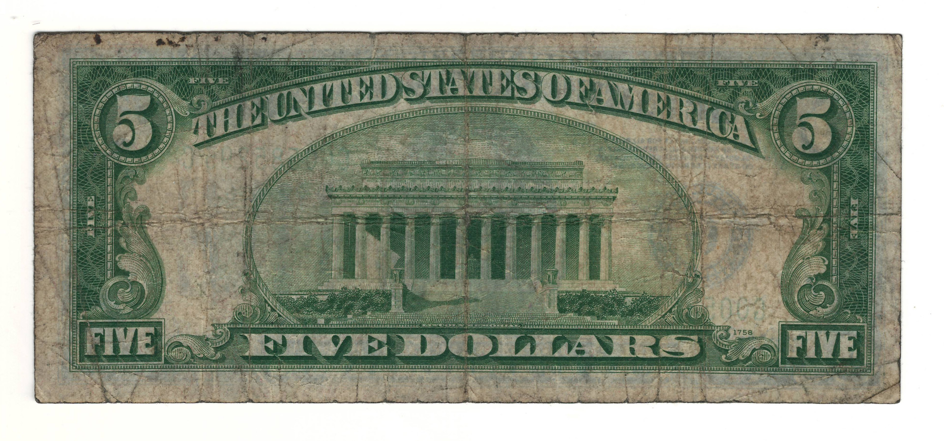 United States: 1934D $5 Chicago Banknote - London Coin Centre Inc.