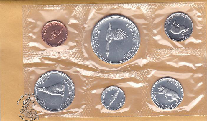 Canada: 1967 Proof Like / PL Coin Set - London Coin Centre Inc.