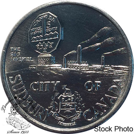 Canada: 1751 - 1951 The Big Nickel Sudbury Medallion - Aluminum ...
