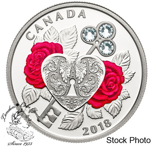 Canada: 2018 $3 Celebration of Love Fine Silver Coin - London Coin ...