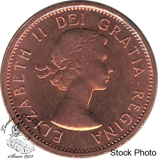 Canada: 1963 1 Cent MS64 Red - London Coin Centre Inc.