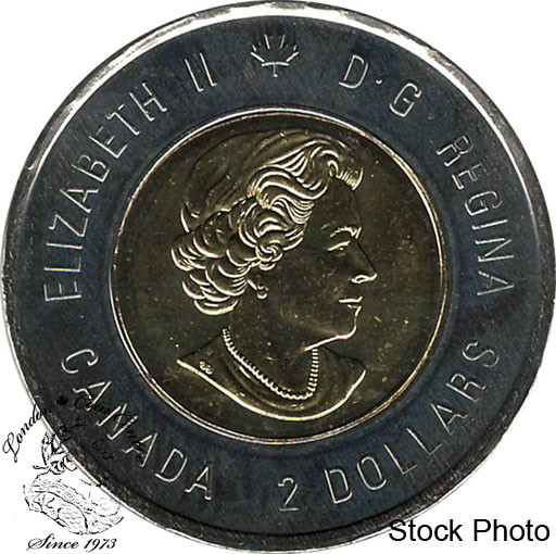 Canada: 2018 $2 Toonie Armistice Poppy BU Coloured Coin - London Coin ...