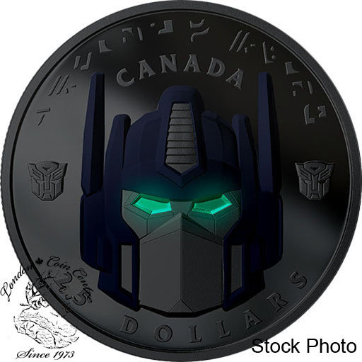 Canada: 2019 $25 - Transformers: Optimus Prime Pure Silver Coin ...