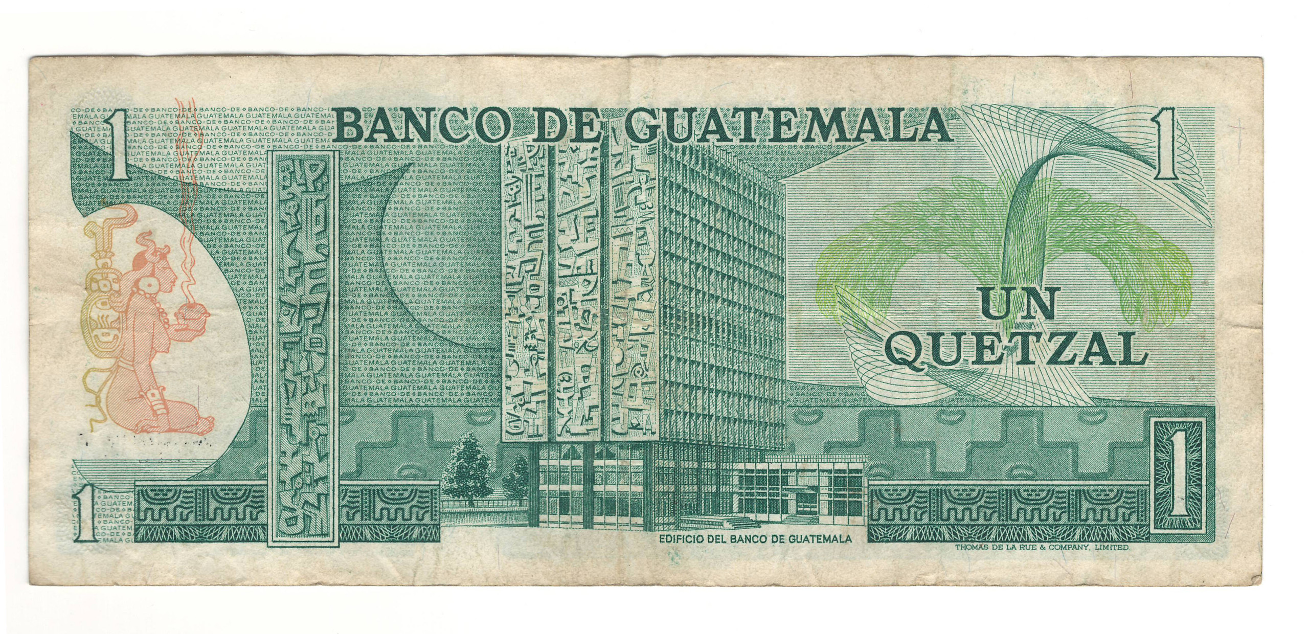 Guatemala: 1975 Quetzal Banknote - London Coin Centre Inc.
