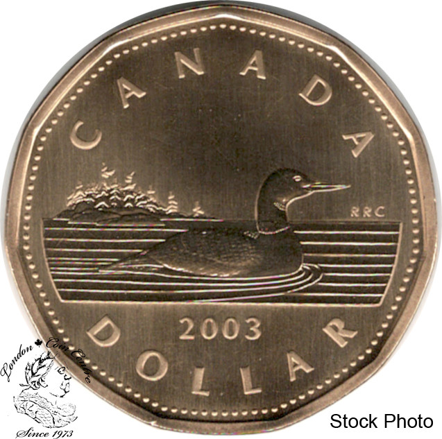 Canada: 2002 $1 Loon Family Loonie Specimen - London Coin Centre Inc.