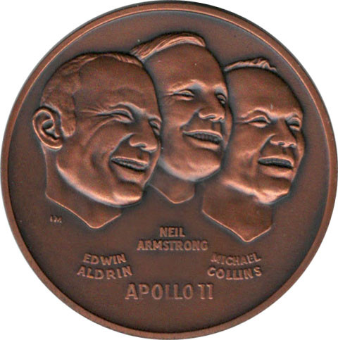 Apollo 11 Edwin Aldrin, Neil Armstrong, and Michael Collins First Men ...