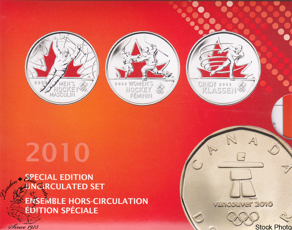 Canada: 2010 Vancouver Olympic Winter Games Coin Collection Set ...