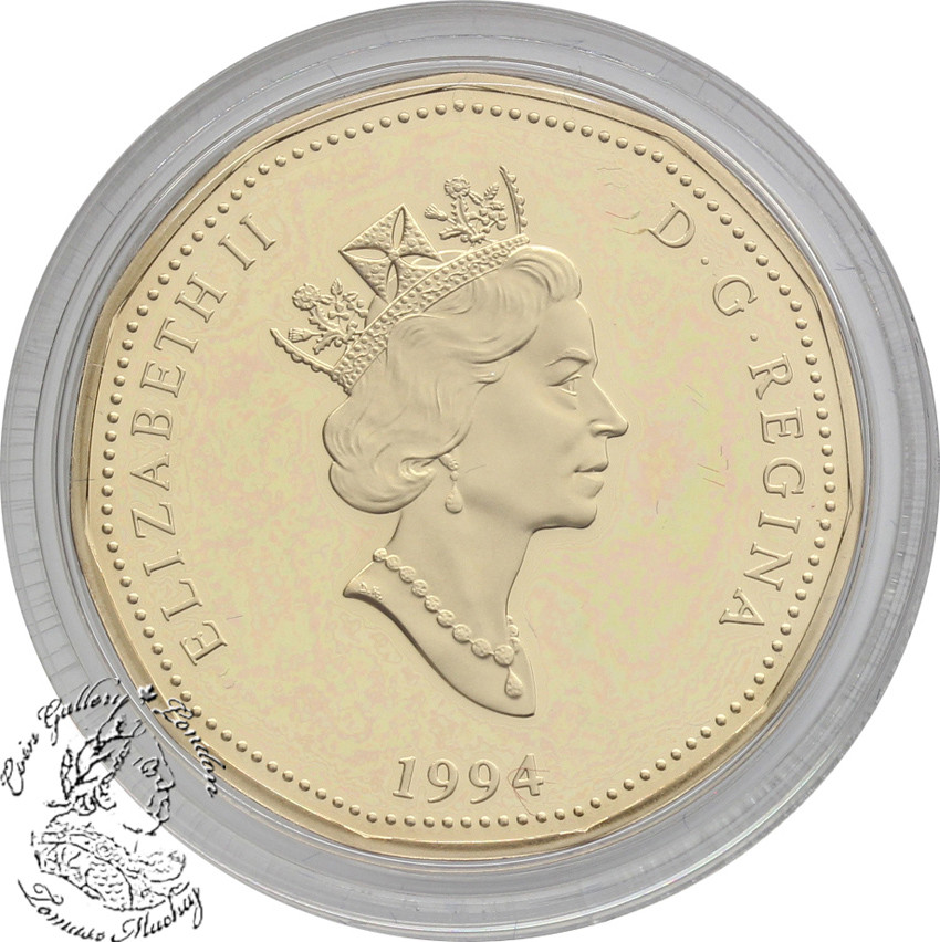 Canada: 1994 $1 Loonie War Memorial Proof Coin with Box & COA - London ...