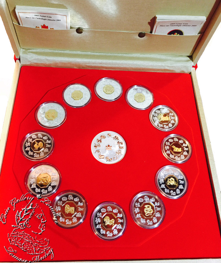 ROYAL CANADIAN MINT COLLECTOR COINS - Search By Type - Chinese Lunar ...