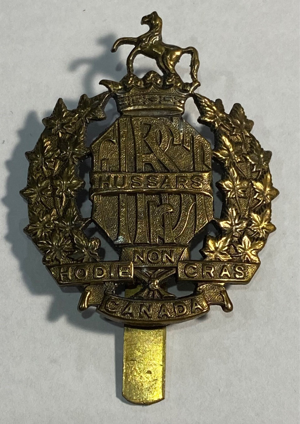 First Hussars Cap Badge - London Coin Centre Inc.